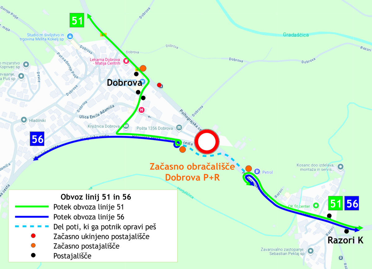 POMEMBNO: V soboto, 28. in nedeljo 29. 6. zaradi sanacije popolna ...