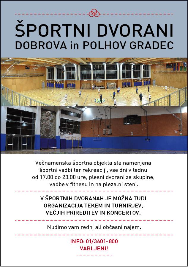 JAVNI POZIV K PRIJAVI KORIŠČENJA ŠPORTNIH OBJEKTOV V LASTI OBČINE ...