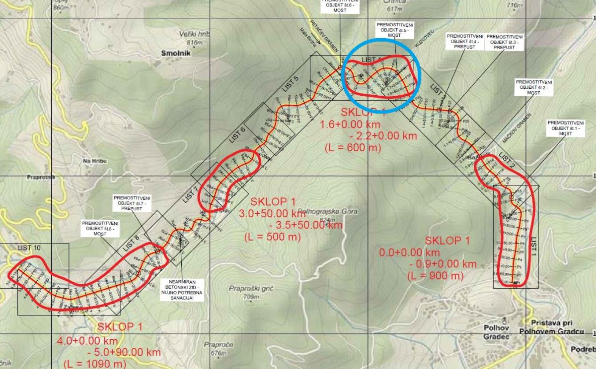 Popolna zapora ceste Polhov Gradec-Zalog (24.-28. 9. 2024) - dobrova ...